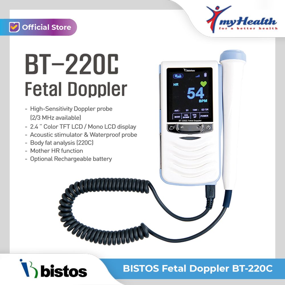 GEA Medical | BT-220L Fat (NEW) BISTOS HI-Bebe S Fetal Doppler