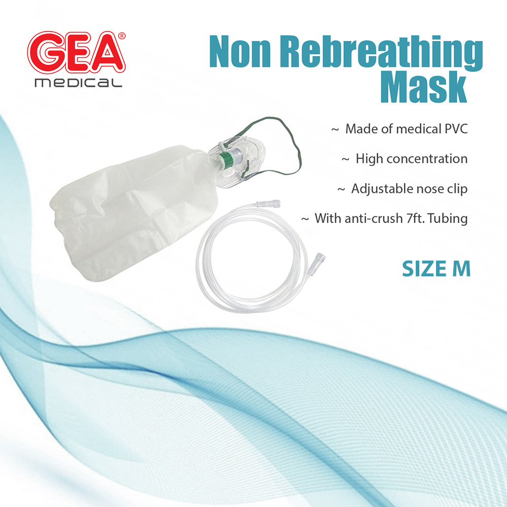 GEA Medical | MPM Non Rebreathing Mask M
