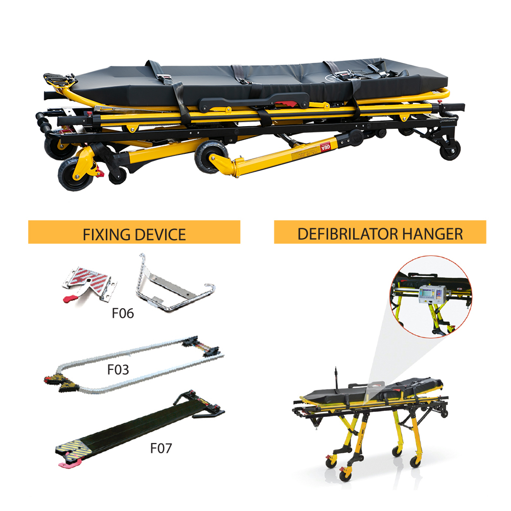 GEA Medical | YDC 3F (YELLOW) GEA Strecher