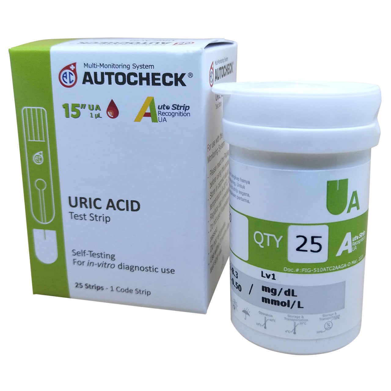 GEA Medical | Test Strip Uric Acid Autocheck