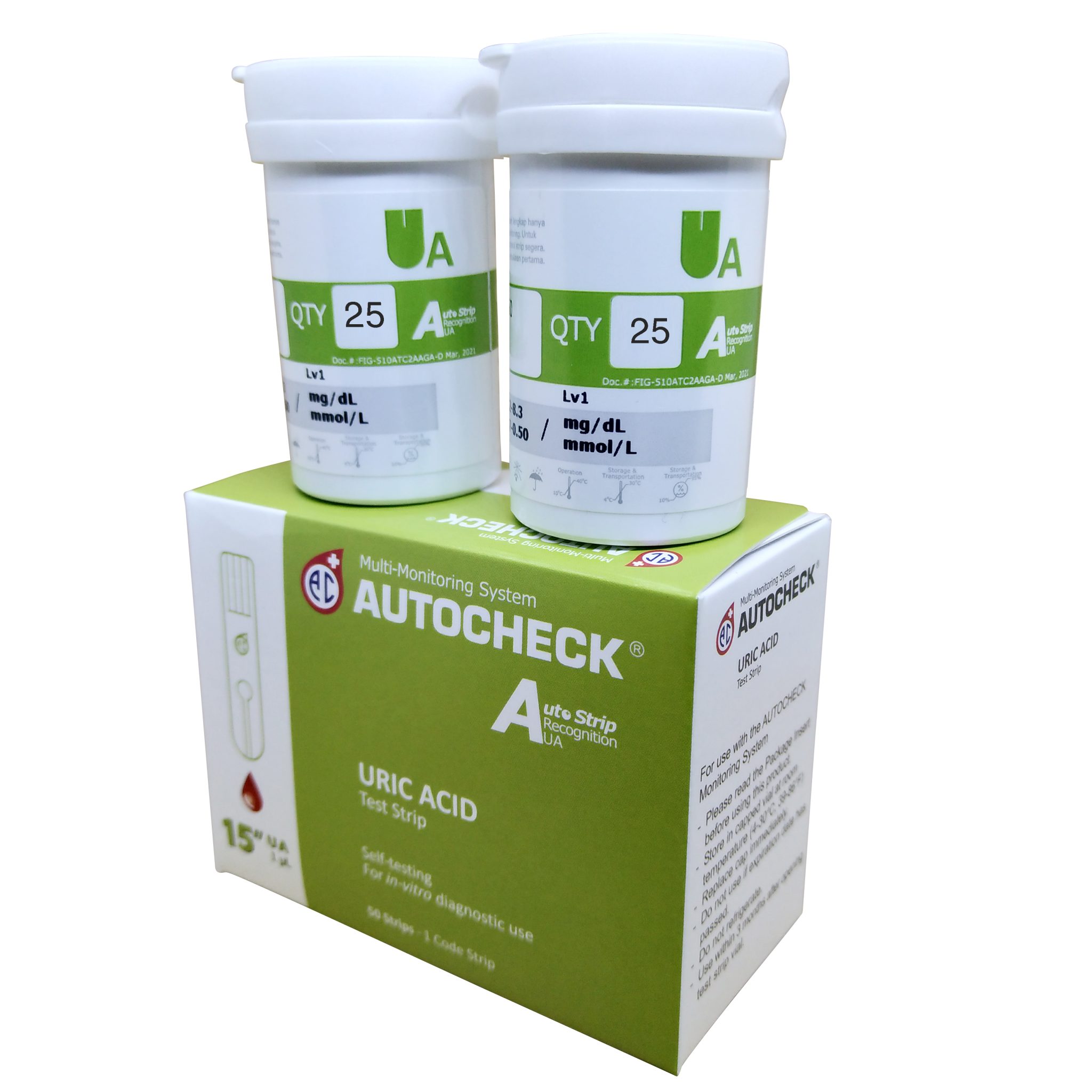 GEA Medical | Test Strip Uric Acid Autocheck